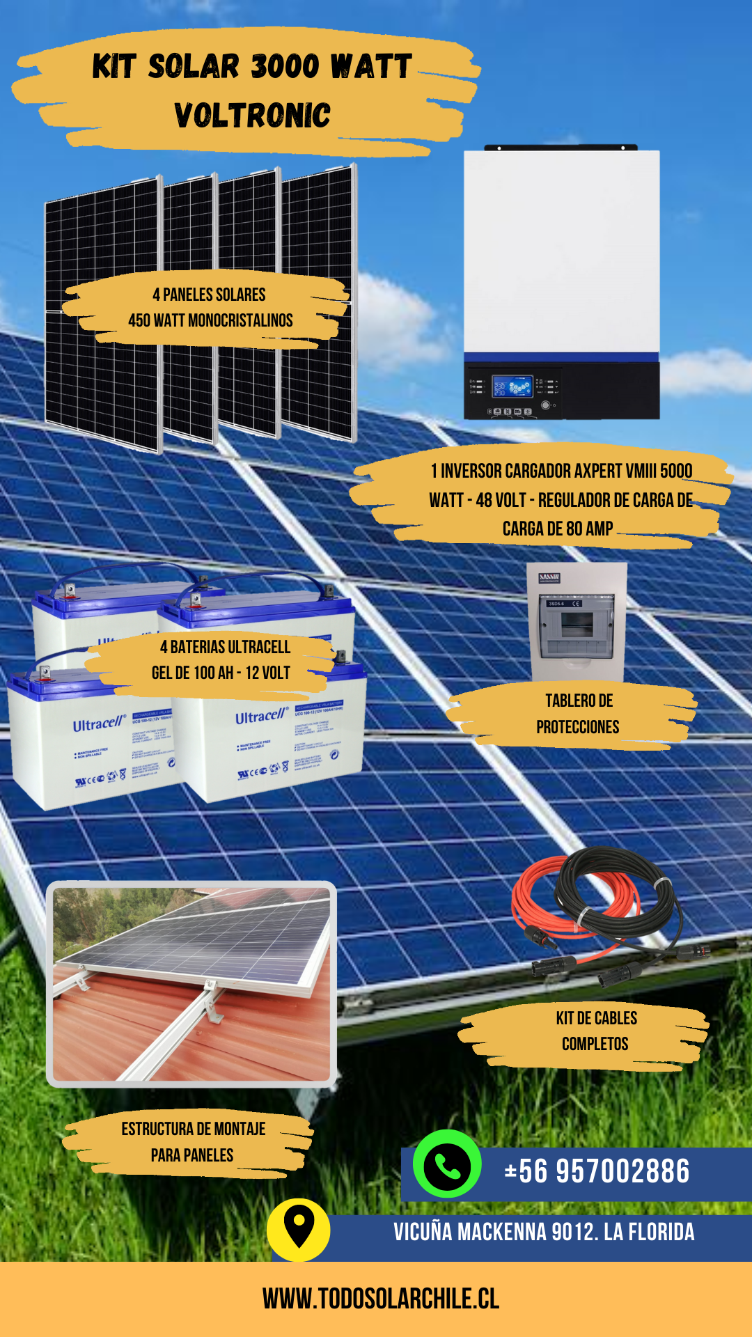 TODO SOLAR CHILE - Generación de energía